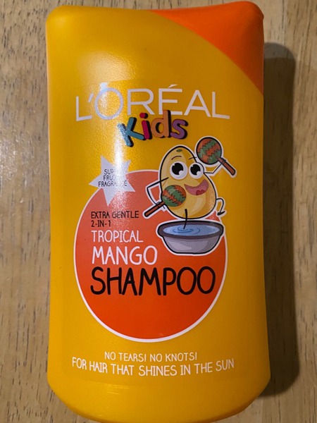 L’Oréal Kids Extra Gentle 2-In-1 Tropical Mango Shampoo - 1Source