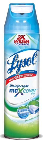 Lysol® Max Cover Disinfectant Mist - Garden After The Rain - 1Source