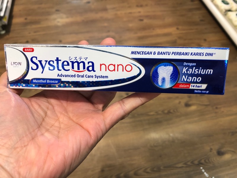 Lion Systema Nano Advanced Oral Care System Menthol Breeze - 1Source