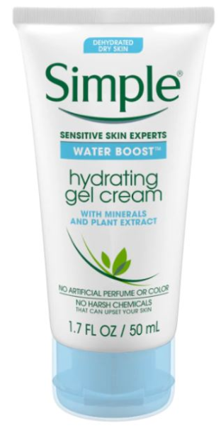 Simple Water Boost Hydrating Gel Cream - 1Source