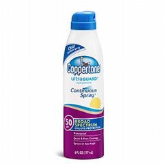 Coppertone Ultraguard Continuous Sunscreen Spray, SPF 50 - 1Source