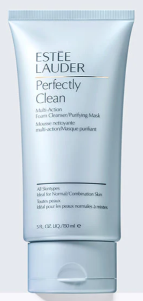 ESTEE LAUDER Perfectly Clean Multi Action Foam Cleanser Purifying Mask ...