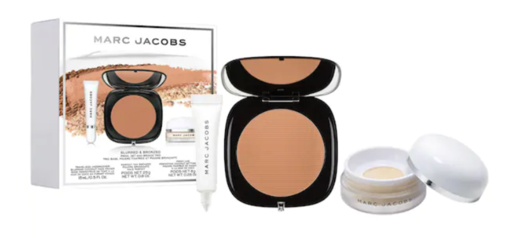 Marc Jacobs Beauty Blurred & Bronzed Primer Setting Powder & Bronzer ...