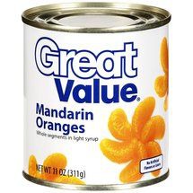 Great Value Mandarin Oranges - 1Source
