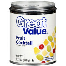 Great Value Fruit Cocktail - 1Source