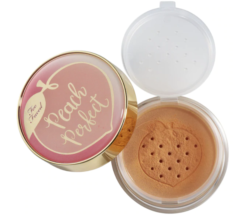 Too Faced Peach Perfect Mattifying Setting Powder Peaches And Cream ...