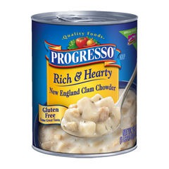 Progresso Rich & Hearty New England Clam Chowder Soup - 1Source