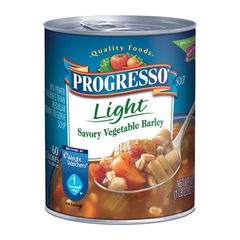 Progresso Light Savory Vegetable Barley Soup - 1Source