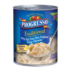 Progresso Traditional 99% Fat Free New England Clam Chowder Soup - 1Source
