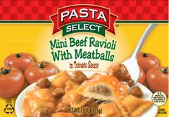 Pasta Select Mini Beef Ravioli With Tiny Meatballs - 1Source