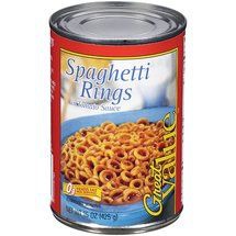 Great Value Spaghetti Rings In Tomato Sauce - 1Source