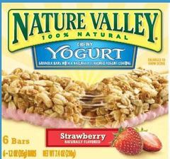 Nature Valley Strawberry Yogurt Granola Bar - 1Source