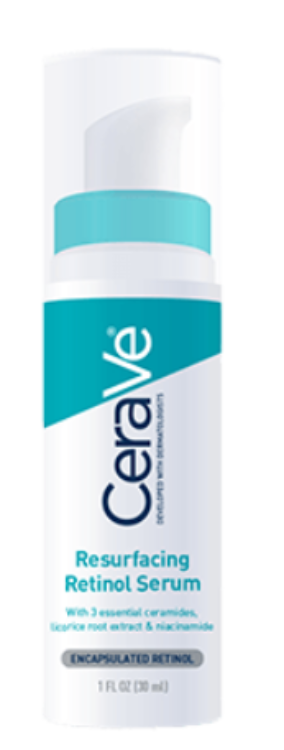 Cerave Resurfacing Retinol Serum For Post Acne Marks And Pores 1source