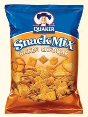 Quaker Snack Mix Baked Cheddar - 1Source