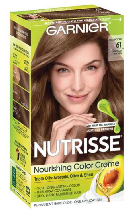Garnier Nutrisse Nourishing Color Creme Nourishing Color Creme Light ...