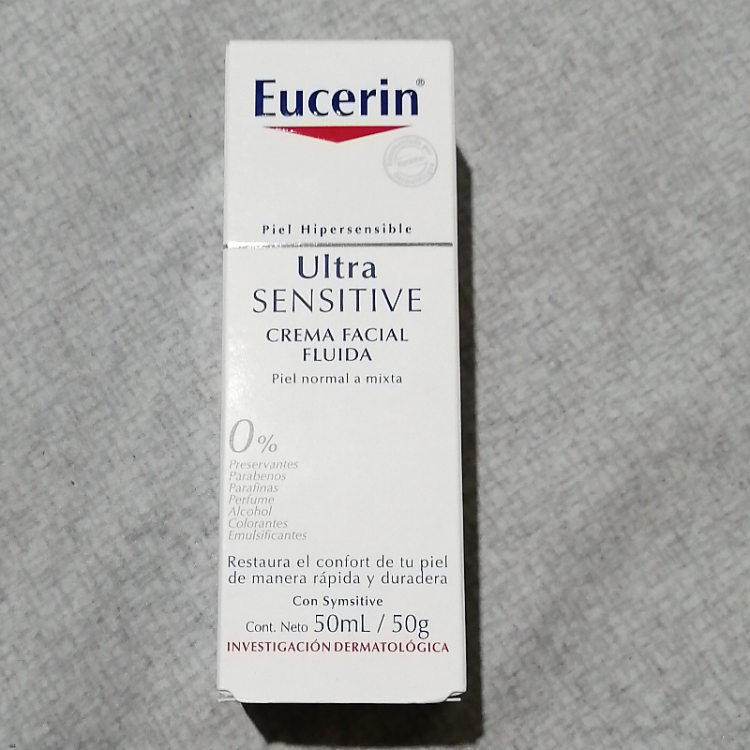 Eucerin Ultra Sensitive Crema Facial Fluida Piel Normal A Mixta - 1Source