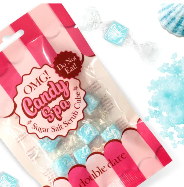 Double Dare OMG CANDY SPA Sugar Salt Scrub Cube - 1Source