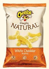 Cheetos Natural White Cheddar Puffs Cheese Flavored Snacks - 1Source