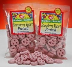 Sunbird Snacks Strawberry Yogurt Pretzels - 1Source