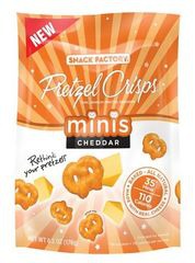 Pretzel Crisps Minis Cheddar - 1Source