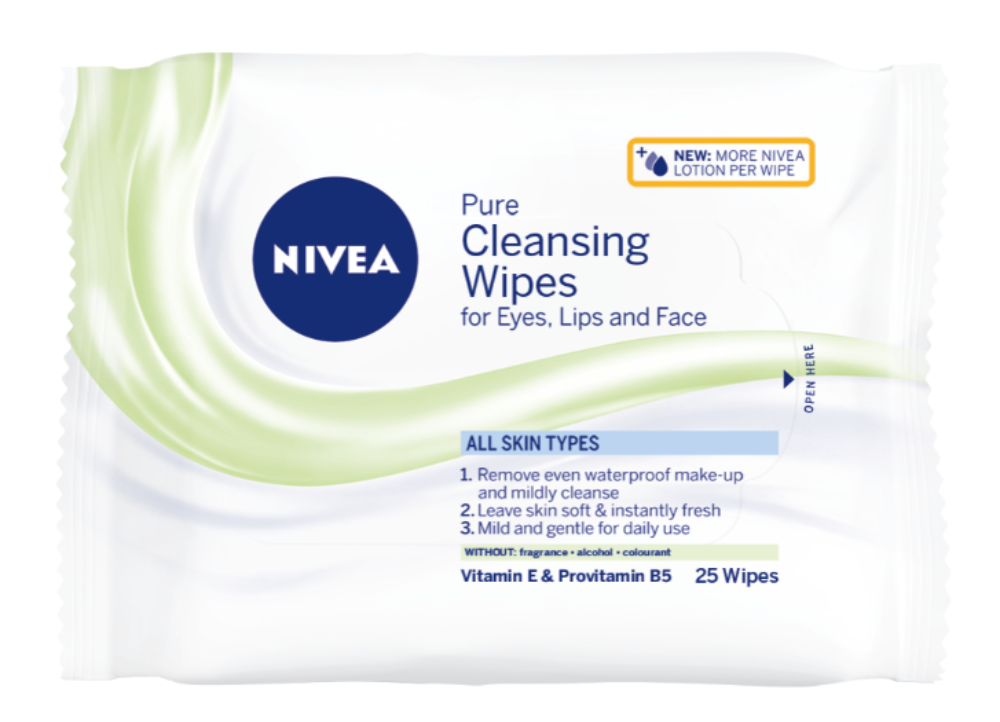 NIVEA PURE FACIAL CLEANSING WIPES - 1Source