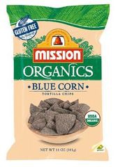 Mission Foods Organics Blue Corn Tortilla Chips - 1Source