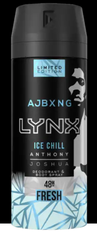 LYNX Men Lynx Anthony Joshua Ice Chill Body Spray - 1Source