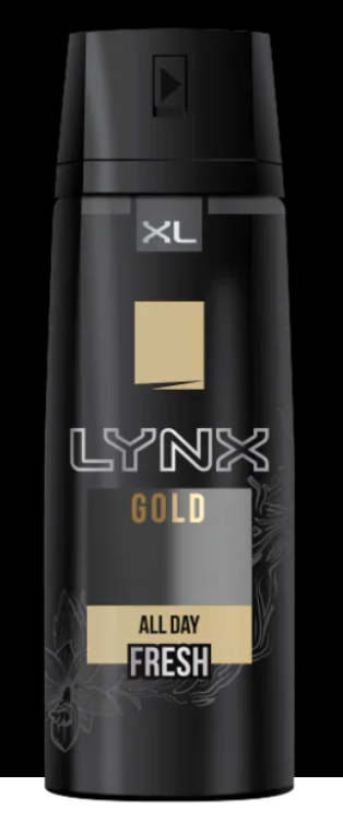 LYNX Men Lynx Gold Body Spray XL - 1Source