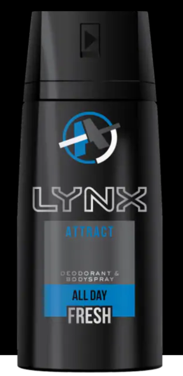 LYNX Men Lynx Attract For Him Body Spray Deodorant - 1Source