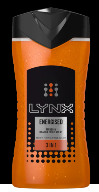 LYNX Men Lynx Energised Shower Gel - 1Source