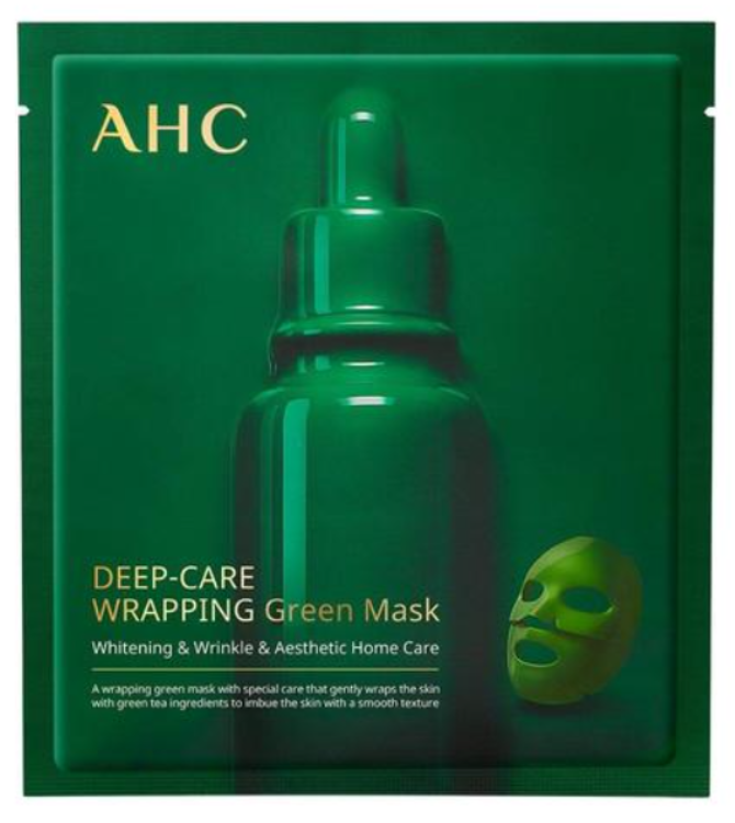 AHC Deep Care Wrapping Green Mask - 1Source