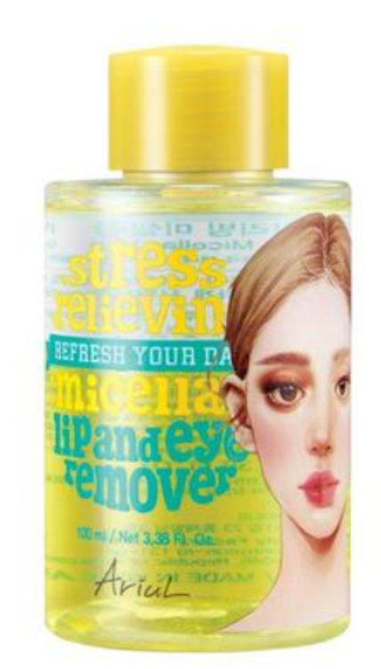 Ariul Stress Relieving Micellar Lip And Eye Remover - 1Source