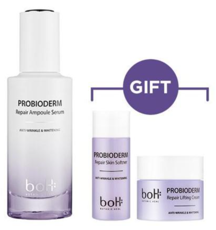 BOTANIC HEAL Boh Probioderm Repair Ampoule Serum 50Ml (Toner 20+Cream ...