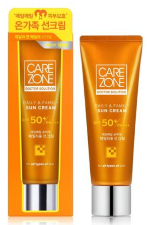 CAREZONE Daily & Family Sun Care Cream SPF50+ - 1Source