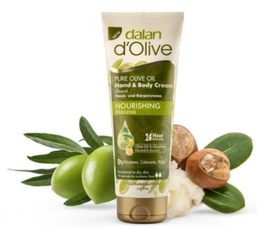 Dalan D'Olive Hand & Body Cream Nourishing - 1Source