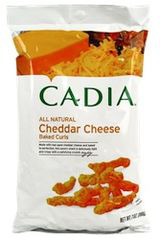 Cadia All Natural Cheddar Cheese Baked Curls - 1Source