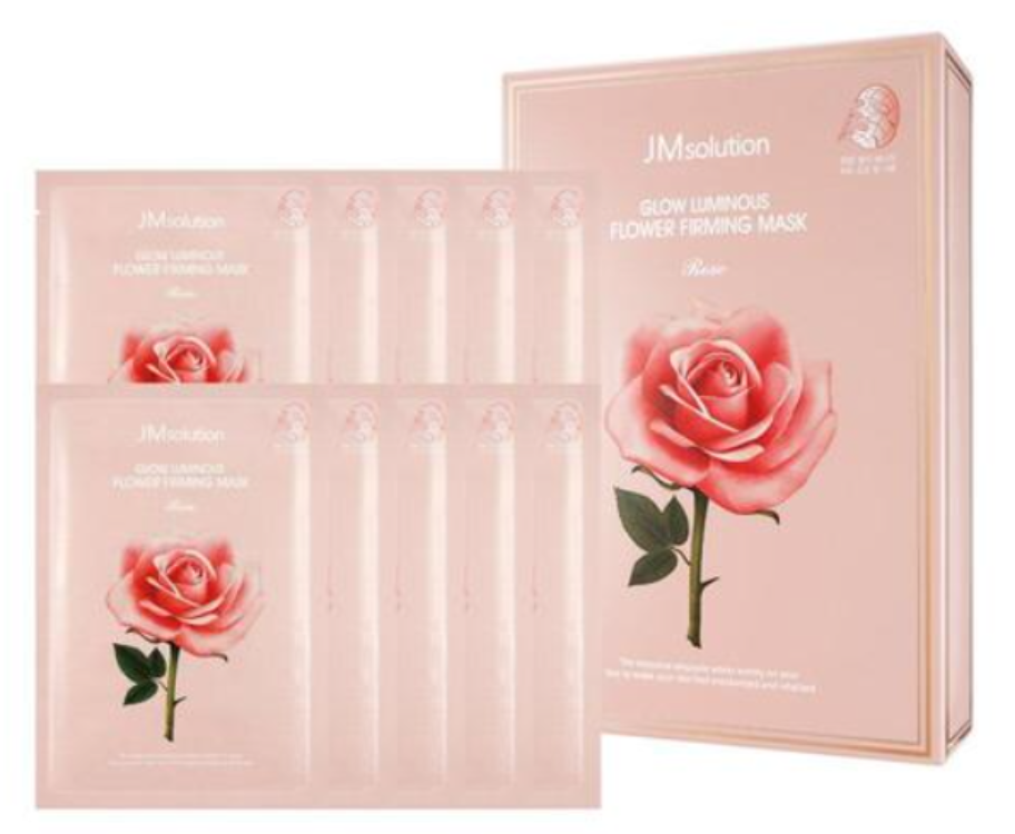 JM Solution Glow Luminous Flower Firming Mask Rose - 1Source