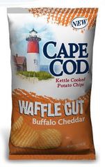 Cape Cod Buffalo Cheddar Waffle Cut Potato Chips - 1Source