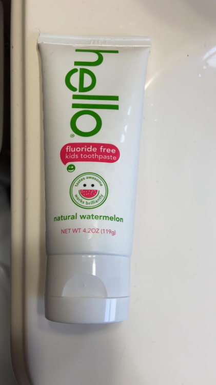 Hello Fluoride Free Kids Toothpaste Natural Watermelon - 1Source