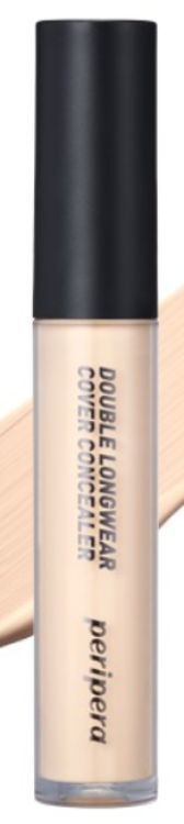 Peripera Double Longwear Cover Concealer 1 Pure Ivory - 1Source
