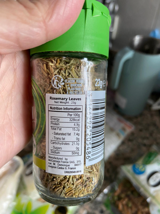 Ducros Romarin Rosemary Leaves - 1Source