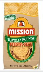 Mission Brown Bag Yellow Corn Tortilla Chip Rounds, Fiesta Size - 1Source