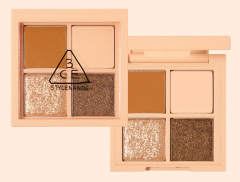 3CE Mini Multi Eye Color Palette ALMOND FUDGE - 1Source