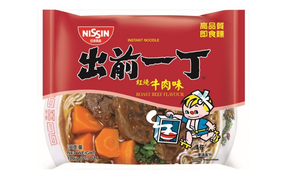 Nissin Demae Iccho Classic Series Roast Beef Flavour 日清 出前一丁 經典系列 紅燒牛肉味 ...