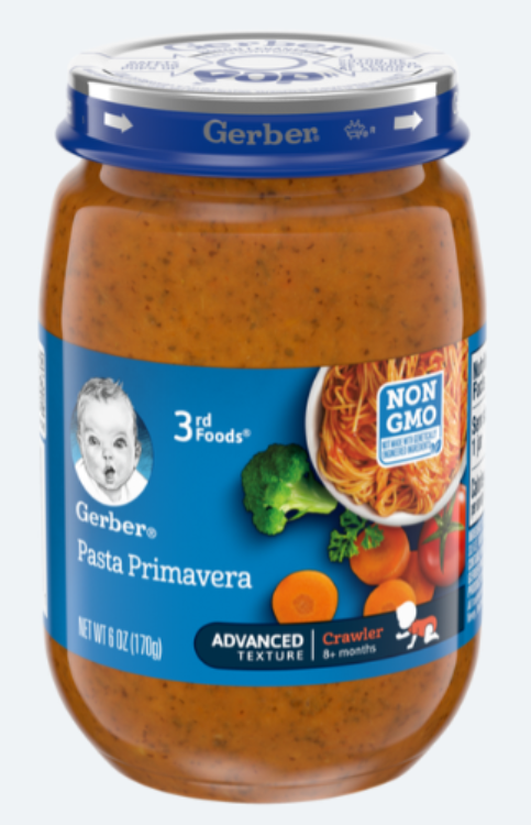 Gerber 3RD FOODS Pasta Primavera - 1Source