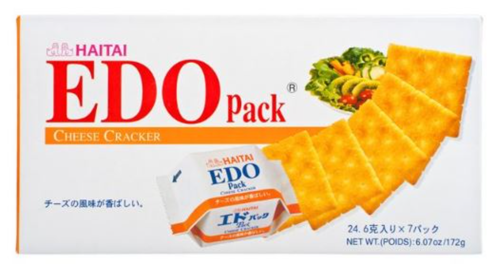 EDO PACK CHEESE CRACKER EDO PACK 芝士餅乾 - 1Source