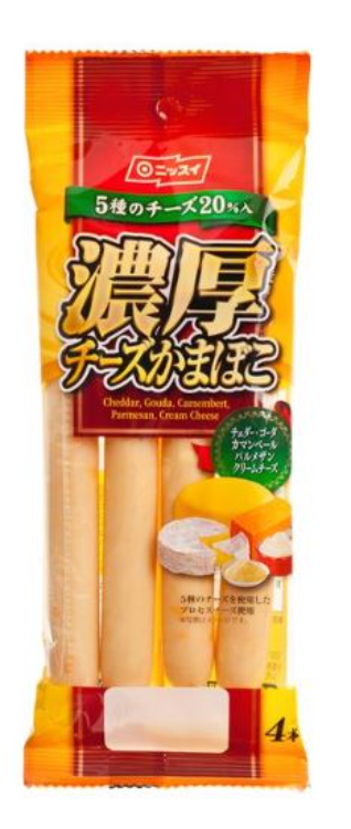 NISSUI RICH CHEESE FISH SAUSAGE 日本水産 濃厚芝士魚肉腸 - 1Source