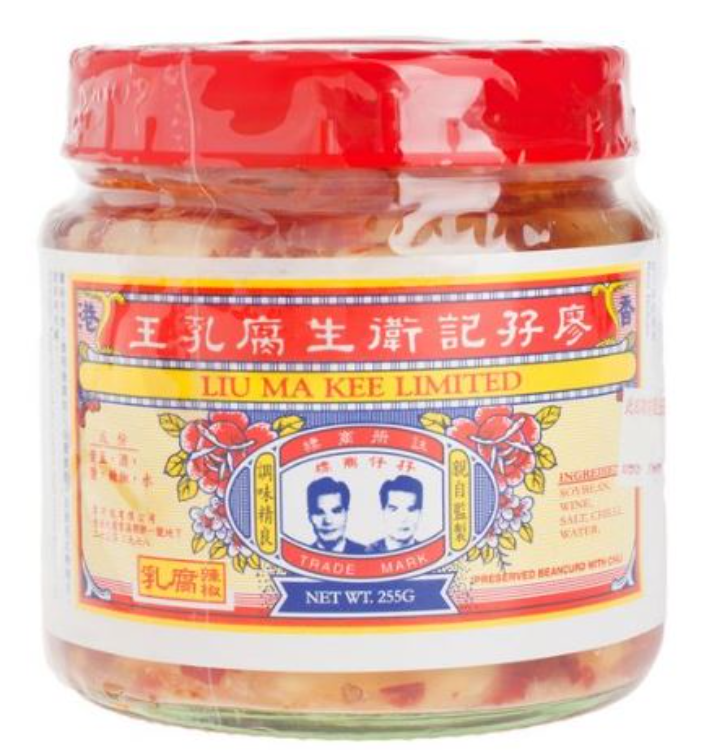 LIU MA KEE WET BEAN CURD WITH CHILI 廖孖記 辣椒腐乳 - 1Source
