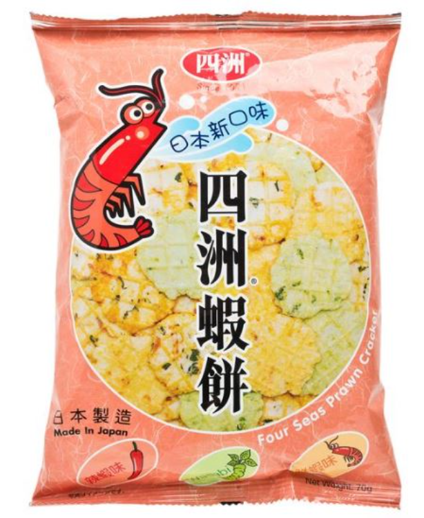 FOUR SEAS PRAWN CRACKER 四洲 蝦餅 雜錦 - 1Source