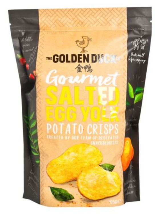 THE GOLDEN DUCK SALTED EGG YOLK POTATO CRISPS 金鴨 咸蛋黃薯片 - 1Source